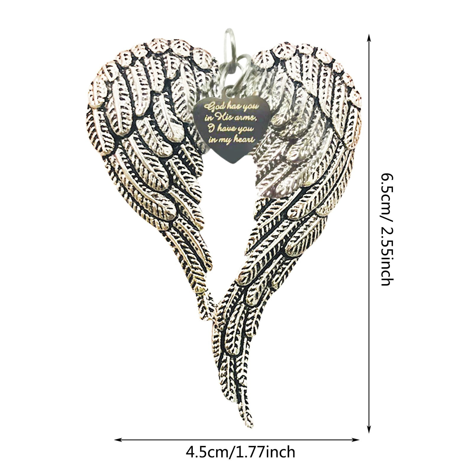 Angel Wings Wrapped Around Drawing