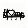 Beforeyayn Home Term Metal Hook, Decorative Key Container with 4 Hooks ...