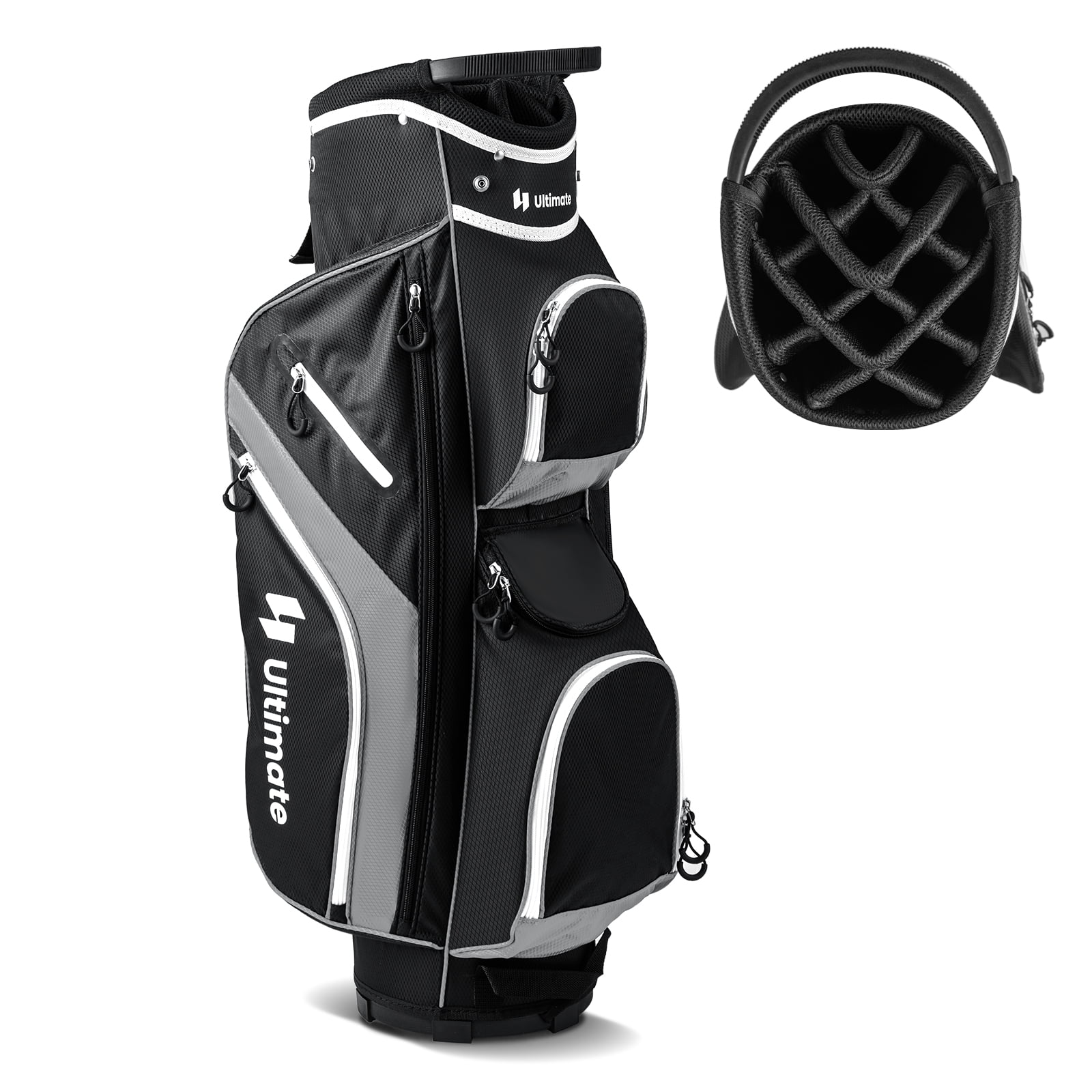 Click here for Costway Lightweight Golf Cart Bag With 14 Way Top... prices