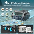 WYBOT C2 Cordless Robotic Pool Cleaner, 180-Min Runtime, 2152 Sq.Ft ...