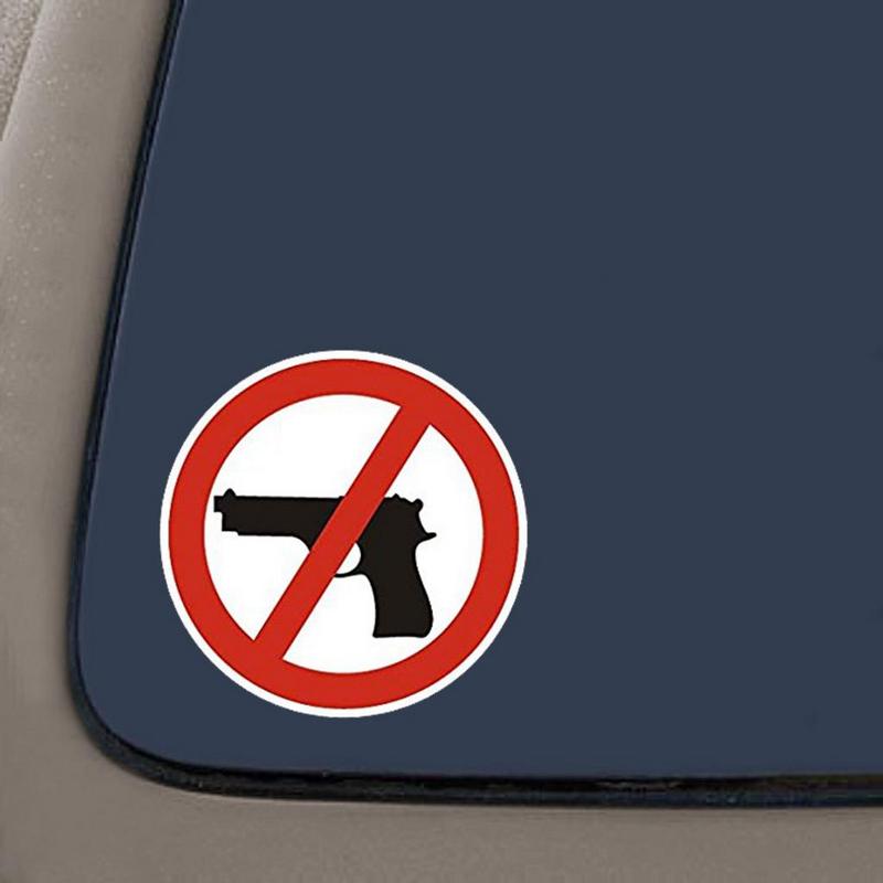 No Guns Allowed Decal for Businesses, Schools, Churches Etc. | 5.5 ...