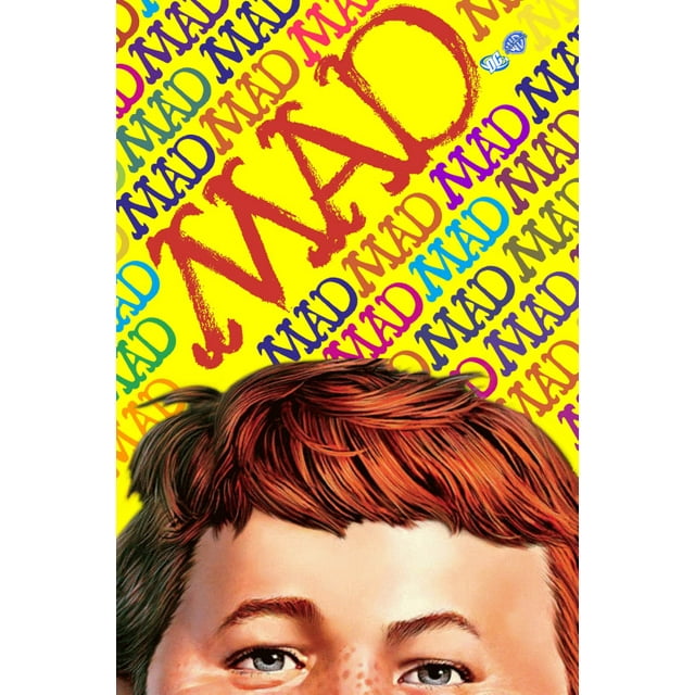Mad poster Metal Sign 8inx 12in Art Print on Metal 8x12 Multi-Color ...