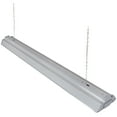 Hyper Tough 4 ft Steel, 5000 Lumen LED Shop Light, Grey - Walmart.com