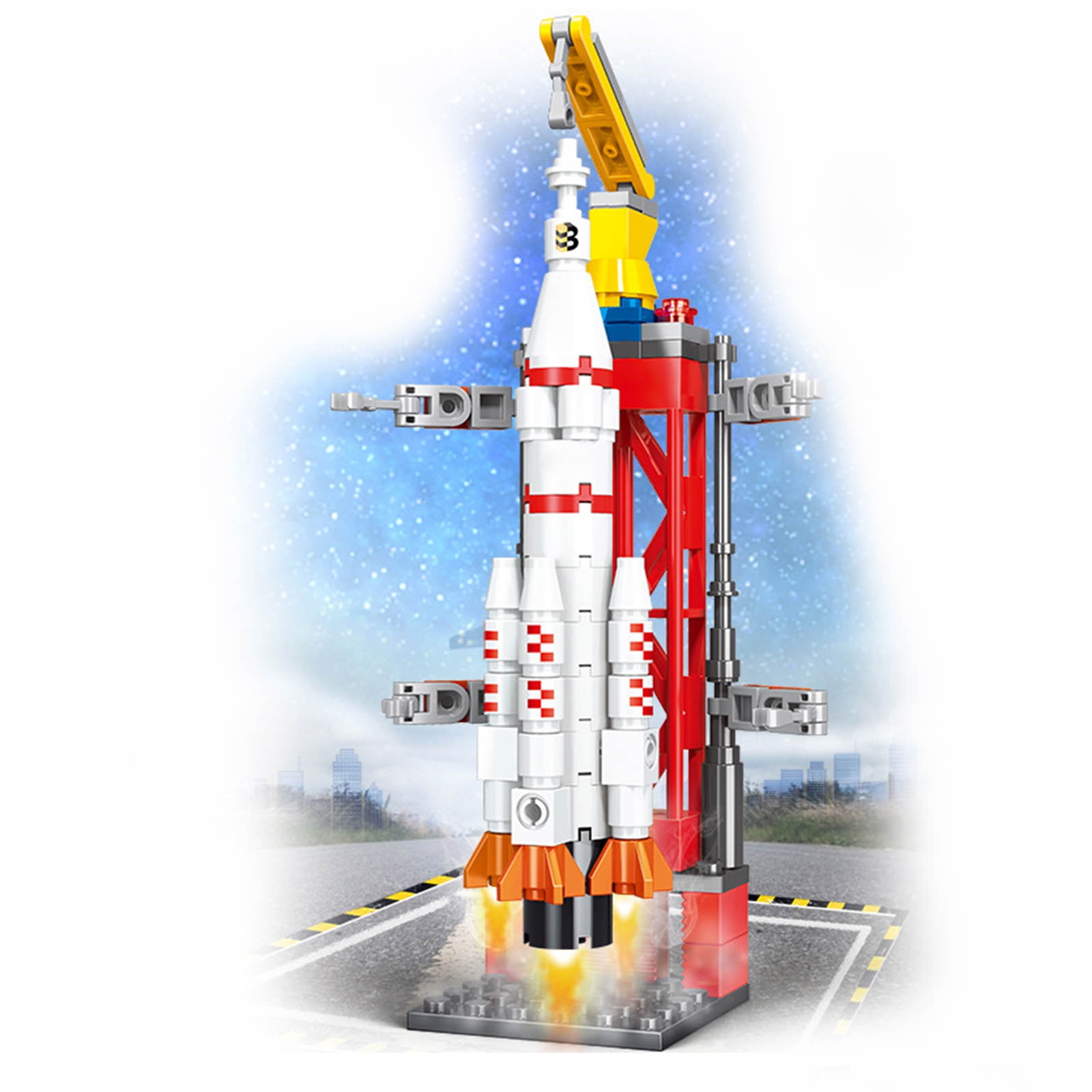 Space Shuttle Model Rocket Launch