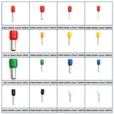 2120PCS Electrical Wire Connectors Cord Pin End Bootlace Ferrule Crimp ...