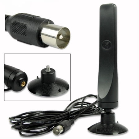 ABS TV Antenna IEC Interface Suction Base Indoor IEC Interface 12dBi HD ...