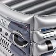 Balsa Circle Silver Inflatable Boom Box Party Beverage Cooler, 24x12 in ...