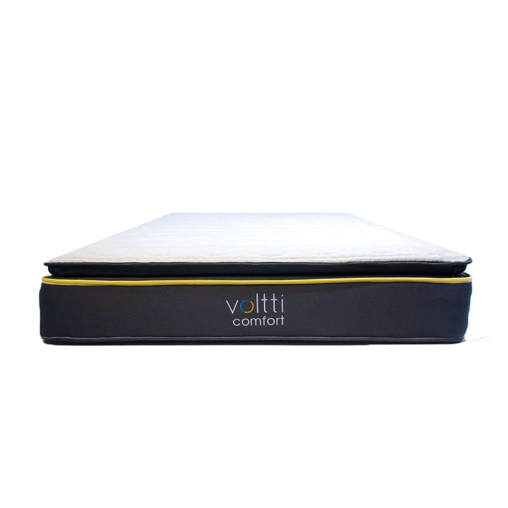 Voltti Comfort Colchón Abierto Híbrido King Nano Memory Foam & Resortes ...