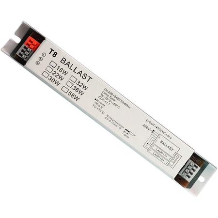 220-240V AC 2x36W Wide Voltage T8 Electronic Ballast Fluorescent Lamp ...
