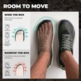 NORTIV 8 Men's Wide Toe Box Trail Running Shoes Cushion Barefoot ...
