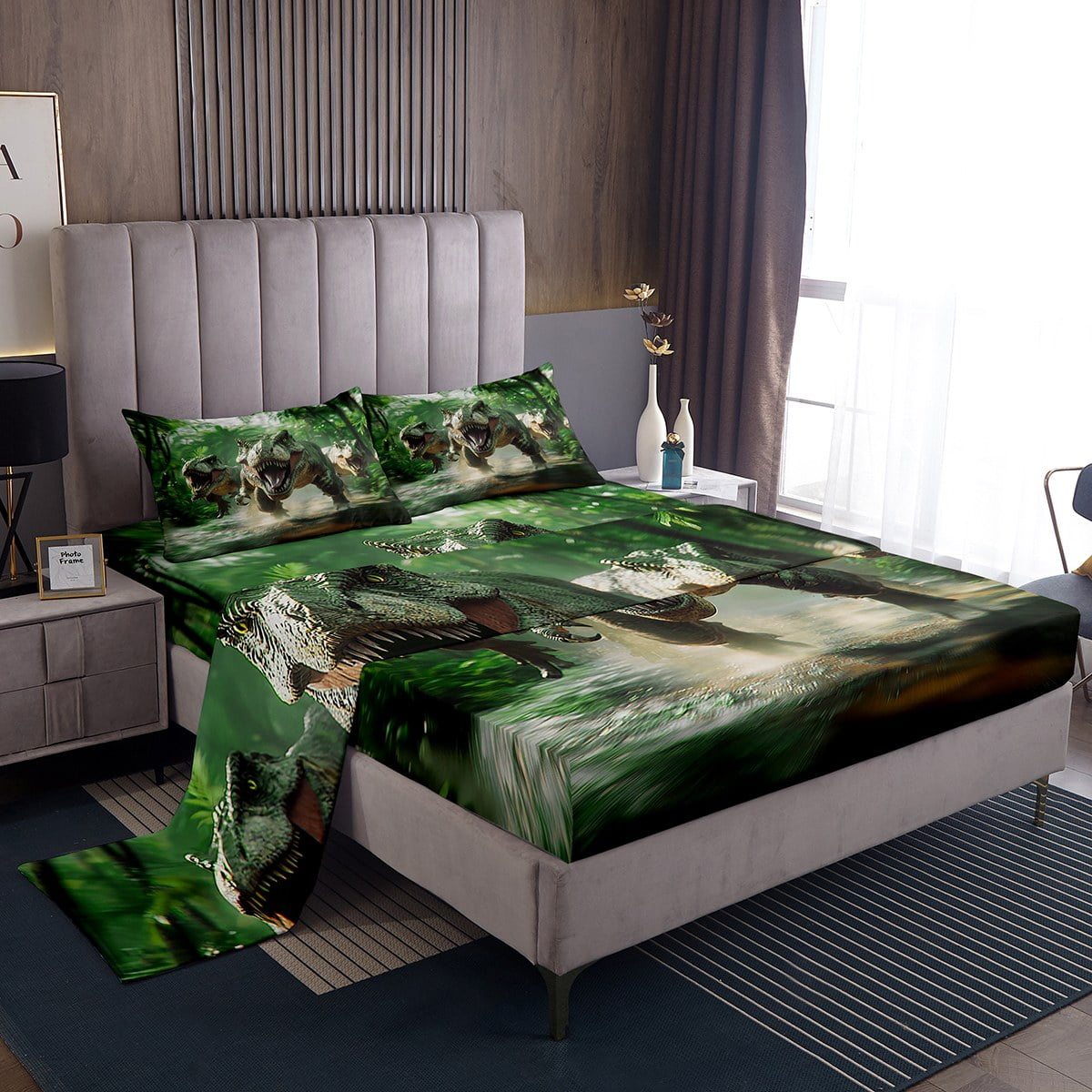 Click here for Erosebridal 3d Dinosaur Full Sheet Sets  Jungle Wi... prices