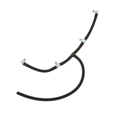 Injector Fuel Bleed Off Return Line, Perfect Fit Simple Install Black ...