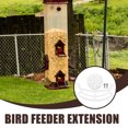 BESTYASH 1Set Plastic Bird Extension Perch for Bird Feeder White ...