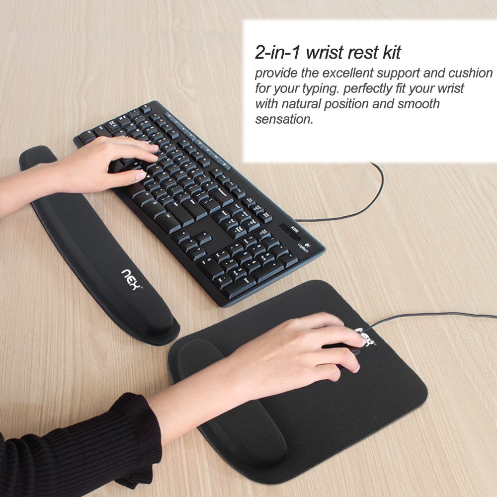 Wrist Rest for Mouse, Mouse Wrist Rest, Lekvey Mouse Pad Wrist Support ...