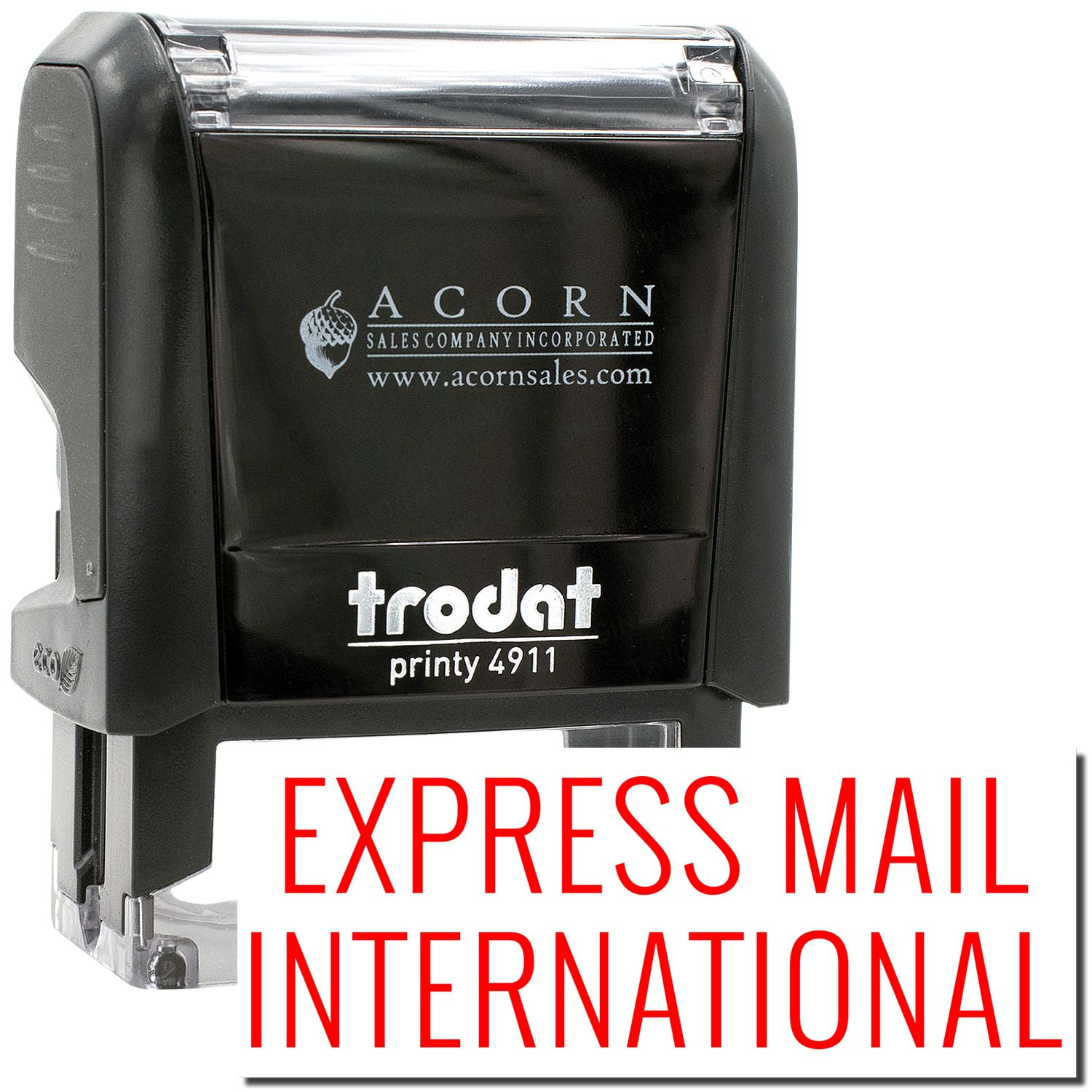 Self-Inking Express Mail International Stamp, Trodat Printy 4911, Press ...