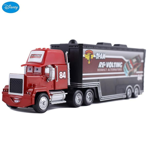 Disney Pixar Car Transport Van Lightning Mcqueen Jackson Storm Mike Un ...