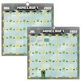 2022-2023 Minecraft Academic Spiral Wall Calendar (July 2022 - June ...