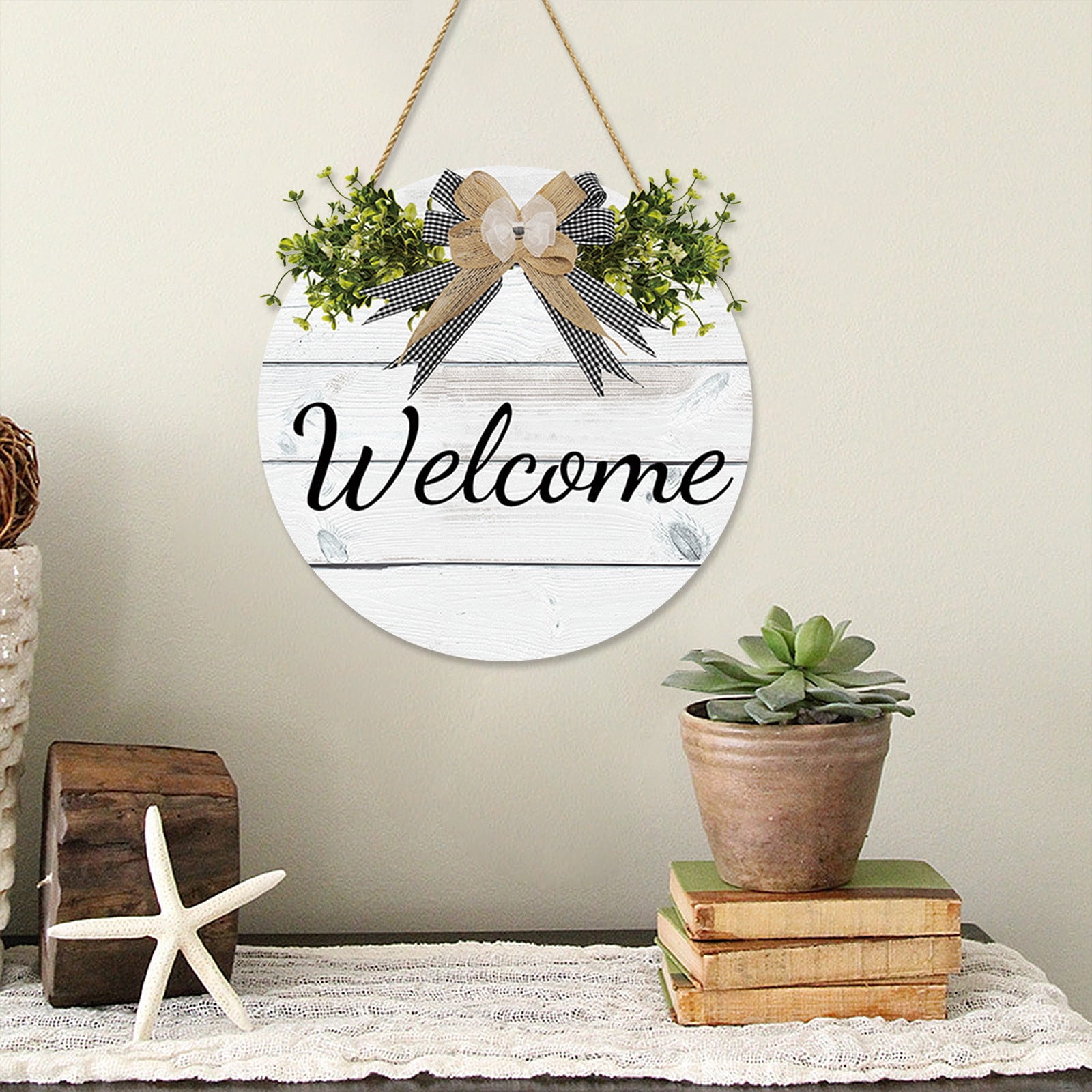 3D Welcome Hanger Funny Welcome Sign Home Outdoor Decor 11.8Inch, Door ...