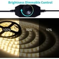 50ft Warm White Led Strip Lights, 12V Waterproof Flexible Led Light ...
