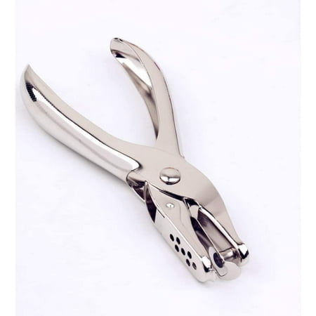 HEIBINSingle Hole Puncher, Small Shaped Circle Metal Single Handheld ...