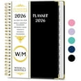 2026 Monthly Planner Notebook A5 | Double Coil Bound Schedule Organizer ...