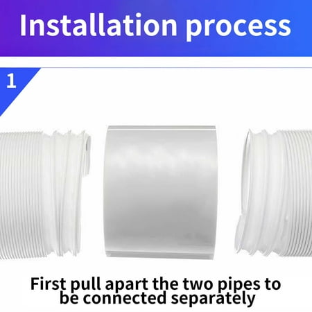 Air Conditioner Fittings Exhaust Pipe Hose Coupler Connector Mobile ...