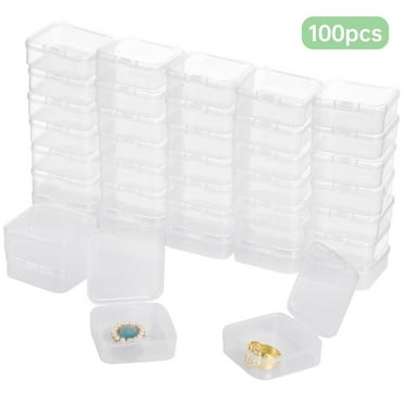 1 box 8pcs Clear Plastic box Container 8.35x5.8x3.65cm Transparent ...