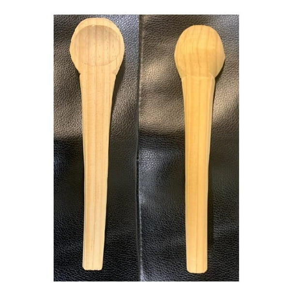 Made in Mexico 8" Deep Wooden Stirring Spoon Revolver Onda De Pozolera ...