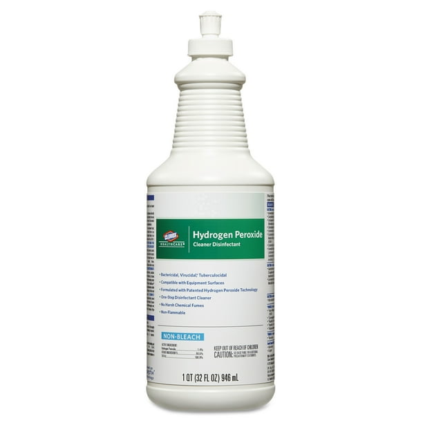 Clorox Healthcare Hydrogen-Peroxide Cleaner/Disinfectant, 32oz Spray ...