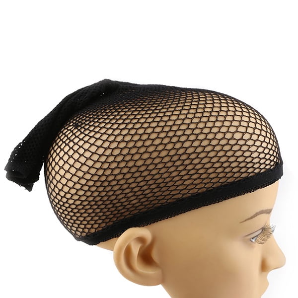 HRSR Elastic Wig Cap Top Hair Wigs Fishnet Liner Weaving Mesh Stocking ...
