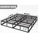 ULIESC 9 inch Queen Metal Box Spring, Sturdy Mattress Foundation ...