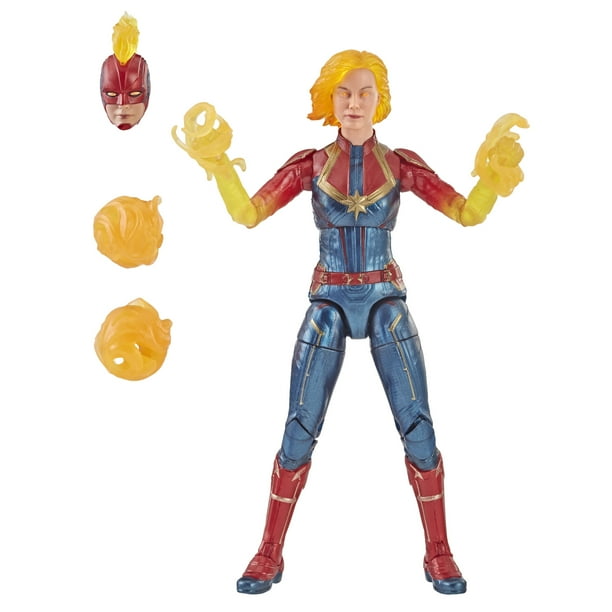 Marvel Legends Series: Captain Marvel Movie (Binary Form) Figure ...