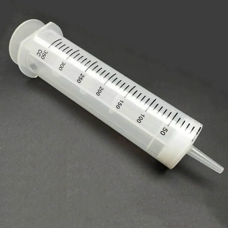 Flmtop 350ml Plastic Large Capacity Transparent Injector Reusable ...