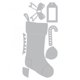 Sizzix Thinlits Die Set 7PK Christmas Stocking by Sophie Guilar - Walmart.com