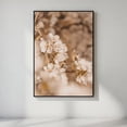 Beige Botanical Wall Art Prints Flower Poster Size 24''x36'' GoldenGate ...