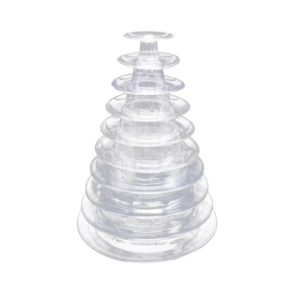 Piartly Cake Display Stand Party Wedding Pastry Service Shelf Rounded ...