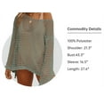 Dakimoe Crochet Cover Up For Women Sexy Hollow Out Long Sleeve Swim Cover Up Knit Summer Outfits