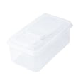 Clear Plastic Food Storage Containers Airtight Refrigerator Organizer ...