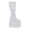Men's Demonia Stack 301G Platform Knee High Boot - Walmart.com