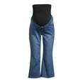 Destination Maternity Women's Maternity Crop Flare Jeans, Sizes S-2XL ...
