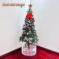 5ft Artificial Christmas Tree with LED Energy-Saving Lights,59.06 Inch ...