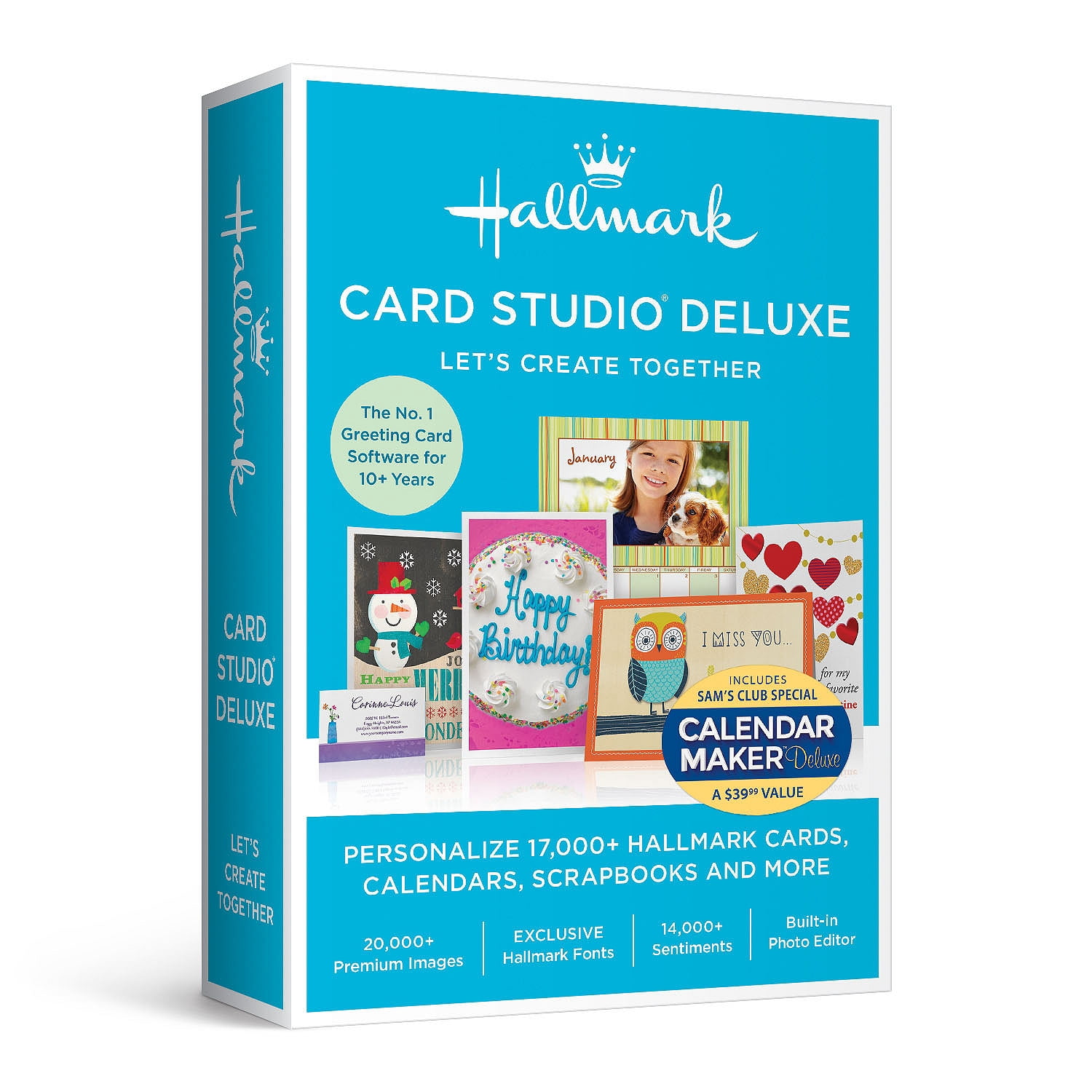 Hallmark Card Studio Deluxe With Calendar Maker Walmart Hallmark Card Studio Deluxe With Calendar Maker Walmart