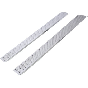 (2 pack) CargoSmart 3079 9in W x 72in L Steel Tri-Fold Loading Ramp ...