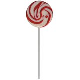 Red Swirl Lollipops, 24 Pieces, Bulk set of 24 Individually Wrapped ...
