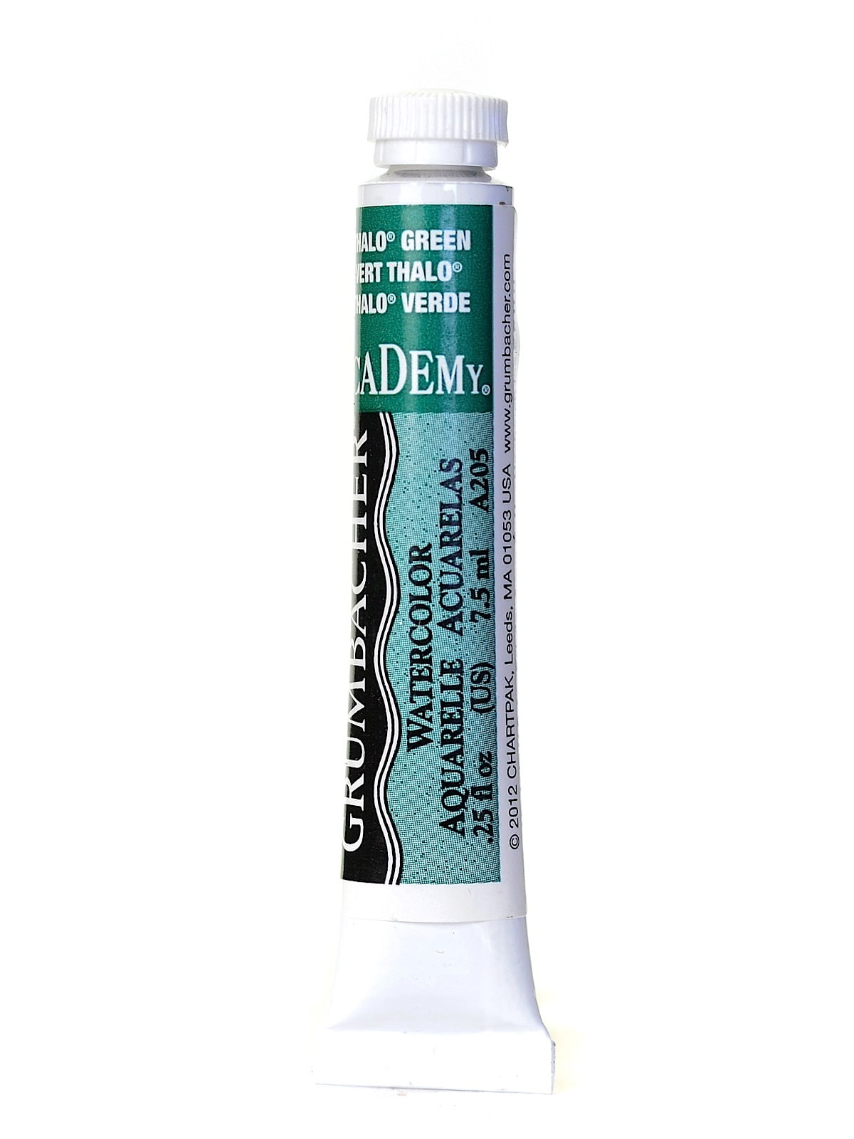 Academy Watercolors thalo green (blue shade) (pack of 4) - Walmart.com
