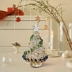 Hwkond Christmas Tree Prelit Glass Ornaments Mini-landscapes Christmas ...