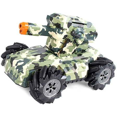Tank Toys for Boys Remote Control Tank Toy 2.4G 360 Degree Rotating ...
