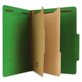 Universal 10-Pack Emerald Green Heavy Duty Pressboard Folders with ...