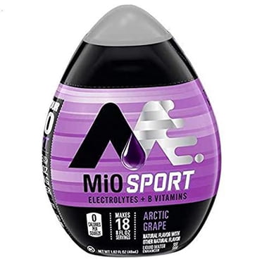 MiO Berry Grape Flavored Water Enhancer, Liquid Drink Drops, 1.62 fl oz ...