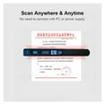 Portable Document Scanner, Mini Handheld Document Scanner, A4 Book ...